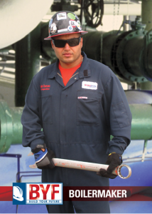 Boilermaker Trading Card Front - BYF Virginia